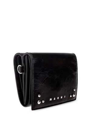 Marni Leather Wallet With Logo
