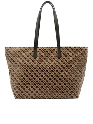 GHERARDINI Large Shopper - Brown