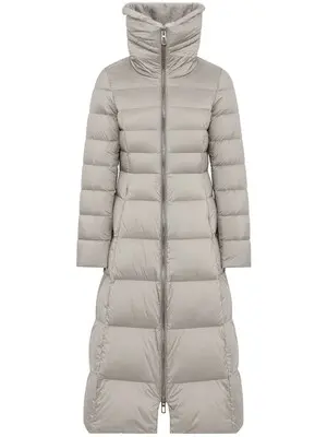 DUNO Long Down Jacket Melrose - Brown