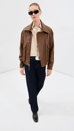 TWP Hunter Leather Jacket