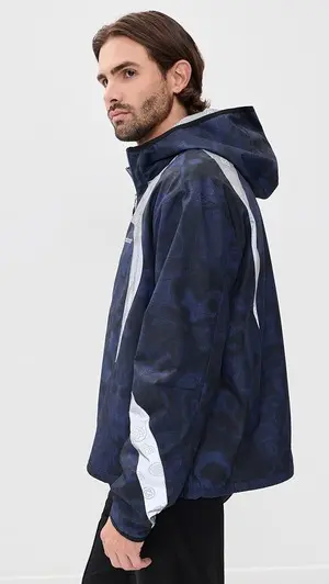 Casablanca Zip Up Hooded Jacket