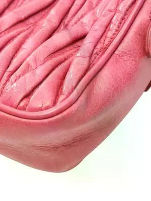 Miu Miu 2010-2026 Nappa Matelasse Double Zip Crossbody Bag