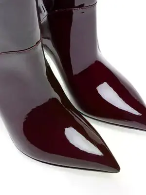 Casadei Blade Patent Boots