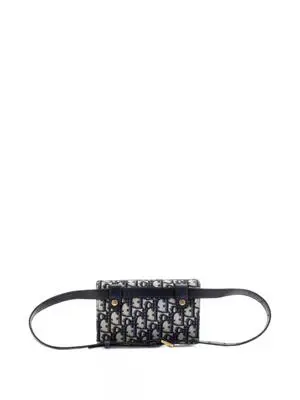 Dior Saddle Rectangular Oblique Canvas Belt Bag