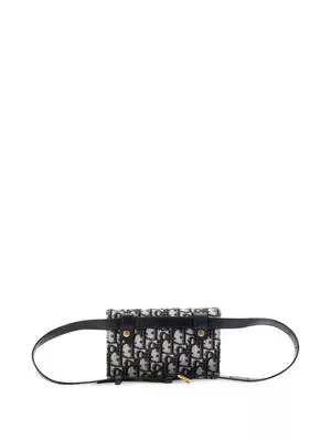 Dior Saddle Rectangular Oblique Canvas Belt Bag