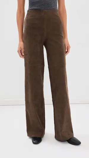 ARMA Karina Stretch Suede Pants