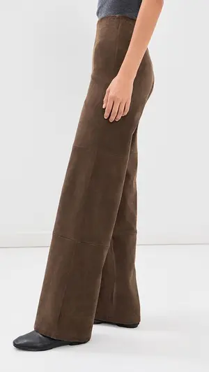 ARMA Karina Stretch Suede Pants