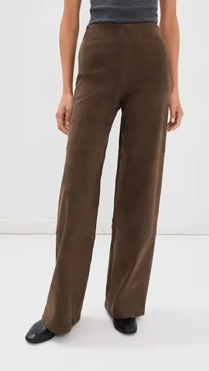ARMA Karina Stretch Suede Pants
