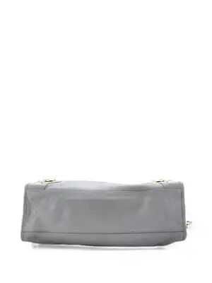 Balenciaga City Classic Metallic Edge Bag Leather Medium Satchel