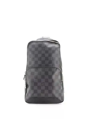 LOUIS VUITTON Avenue Sling Bag Damier Graphite Crossbody Bag