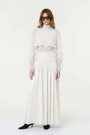 NICHOLAS Tani Skirt - Pearl