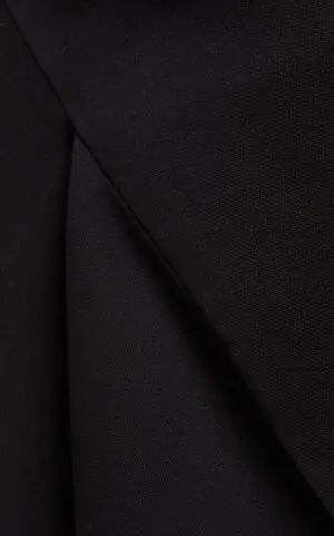 Givenchy Slashed Wool Mini Skirt