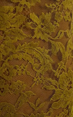 Saint Laurent Cotton-blend Lace Knee-length Skirt