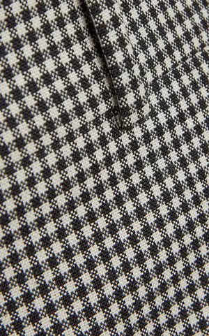 Givenchy Gingham Wool-mohair Cigarette Pants