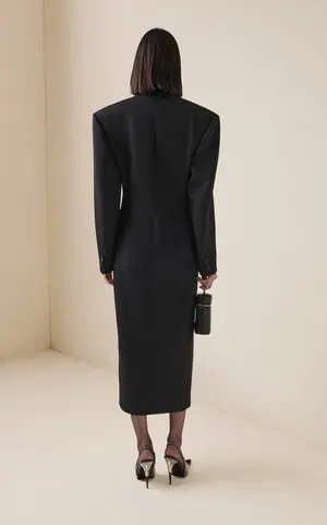 Saint Laurent Virgin-wool Single-breasted Coat