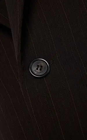 Saint Laurent Single-breasted Virgin Wool-blend Blazer