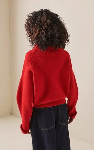 Givenchy High Neck Knit Cardigan