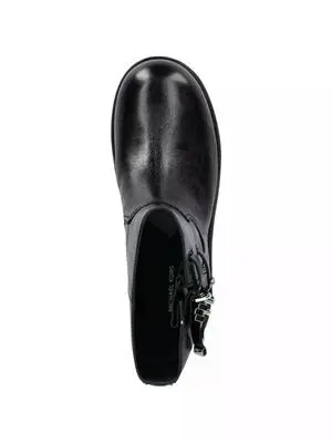 Michael Kors Buckle-strap Leather Boots