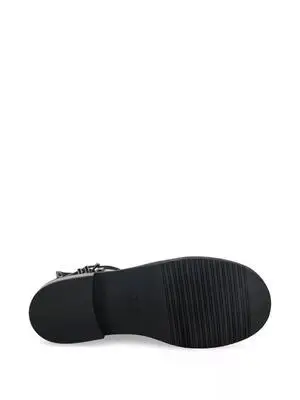Michael Kors Buckle-strap Leather Boots