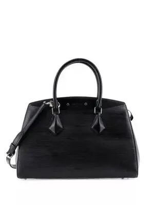 LOUIS VUITTON Soufflot Nm Handbag Epi Leather Mm Satchel - Black