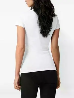 Philipp Plein Teddy-embellished T-shirt - White