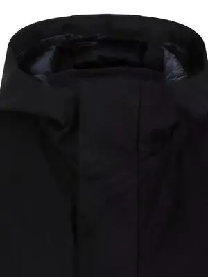 Add Hooded Concealed-fastening Jacket