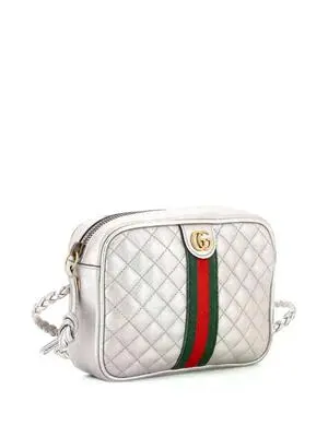 Gucci Trapuntata Camera Bag Quilted Leather Mini Crossbody Bag