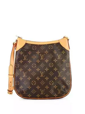 LOUIS VUITTON Odeon Handbag Monogram Canvas Pm Crossbody Bag - Brown