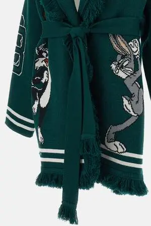 Alanui Cardigan Bugs Bunny & Sylvester