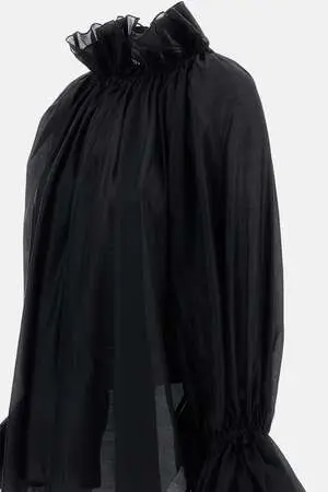 THELATEST Camicia Estelle In Mussola - Nero