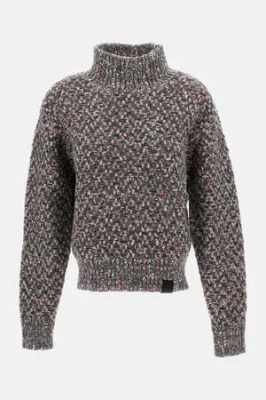Stella McCartney MAGLIONE IN MAGLIA TESTURIZZATA Multicolore