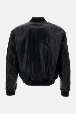 SUNFLOWER Giacca Bomber In Pelle