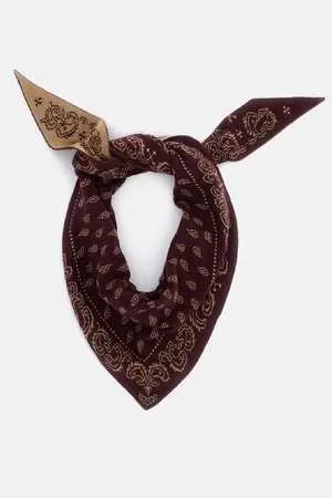 Guest In Residence Foulard In Cashmere The Wild Rag - Multicolor