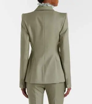 Alexander McQueen Wool Blazer - Green