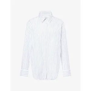 ANINE BING Scott Striped Cotton Shirt - Multi