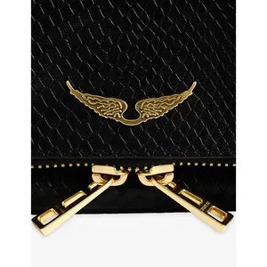 Zadig&Voltaire Rock Mini Soft Wild Leather Clutch Bag