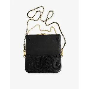 Zadig&Voltaire Rock Mini Soft Wild Leather Clutch Bag