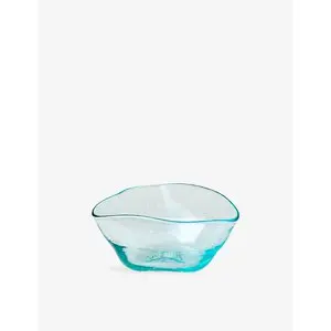 Completedworks Sculpted Small Glass Bowl - Clear