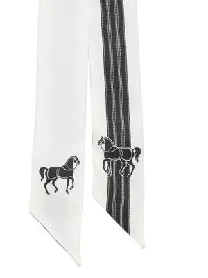 Fendi Selleria Horse-print Neckerchief