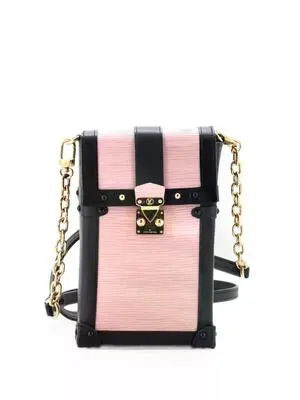 LOUIS VUITTON Vertical Trunk Pochette Epi Leather Travel Bag