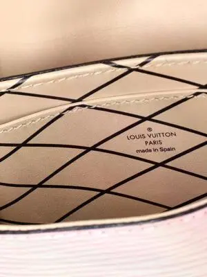 LOUIS VUITTON Vertical Trunk Pochette Epi Leather Travel Bag
