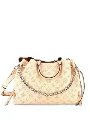 LOUIS VUITTON Bella Mahina Leather Tote Bag - Neutrals