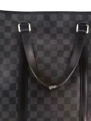 LOUIS VUITTON Tadao Handbag Damier Graphite Mm Tote Bag