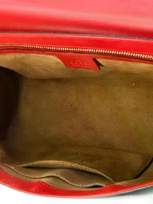 Gucci Padlock Gg Coated Canvas And Leather Medium Shoulder Bag