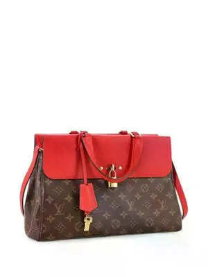 LOUIS VUITTON Venus Handbag Monogram Canvas And Leather Satchel