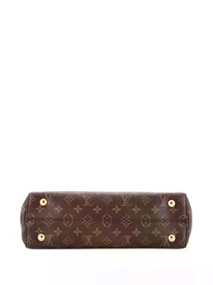 LOUIS VUITTON Venus Handbag Monogram Canvas And Leather Satchel - Red