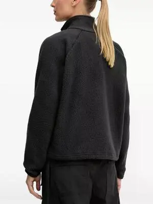 Columbia Jasper Fleece Press-stud Sweatshirt - Black