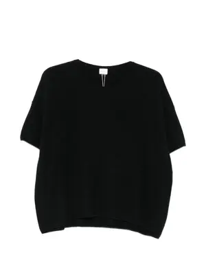 CT PLAGE Cashmere Crewneck Jumper - Black
