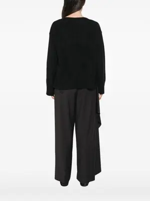 CT PLAGE Wool V-necked Jumper