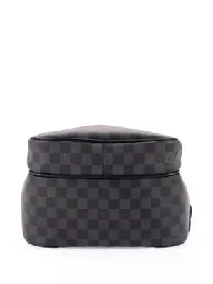 LOUIS VUITTON Michael Nm Damier Graphite Backpack - Black